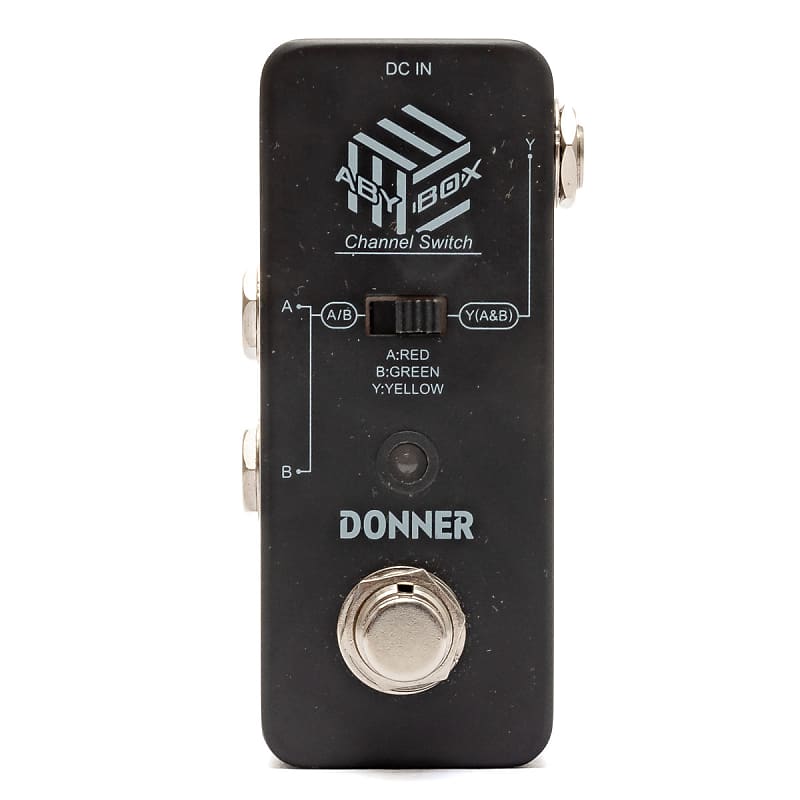 Donner - ABY Box - ABY Channel Switch Mini Pedal - x0240 - | Reverb
