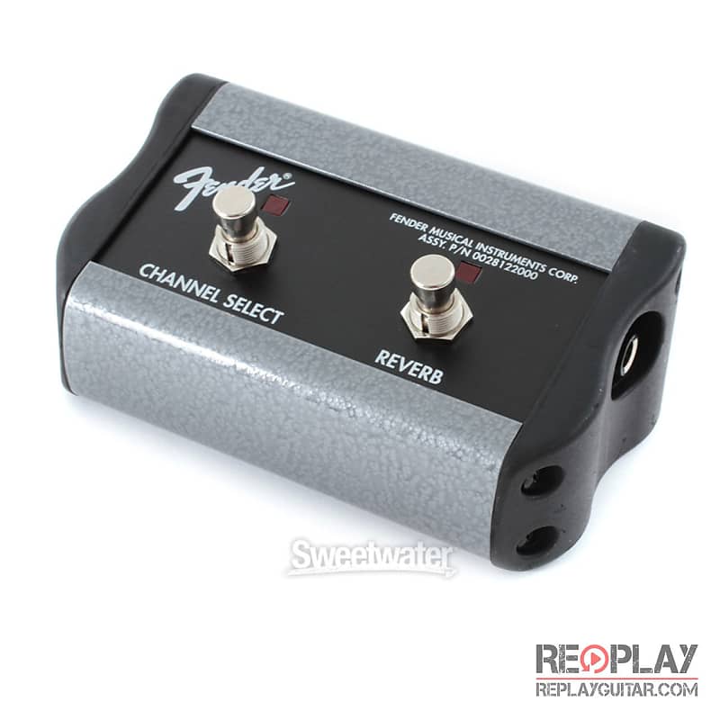 Fender 2 Button Footswitch: Channel-Reverb | Reverb