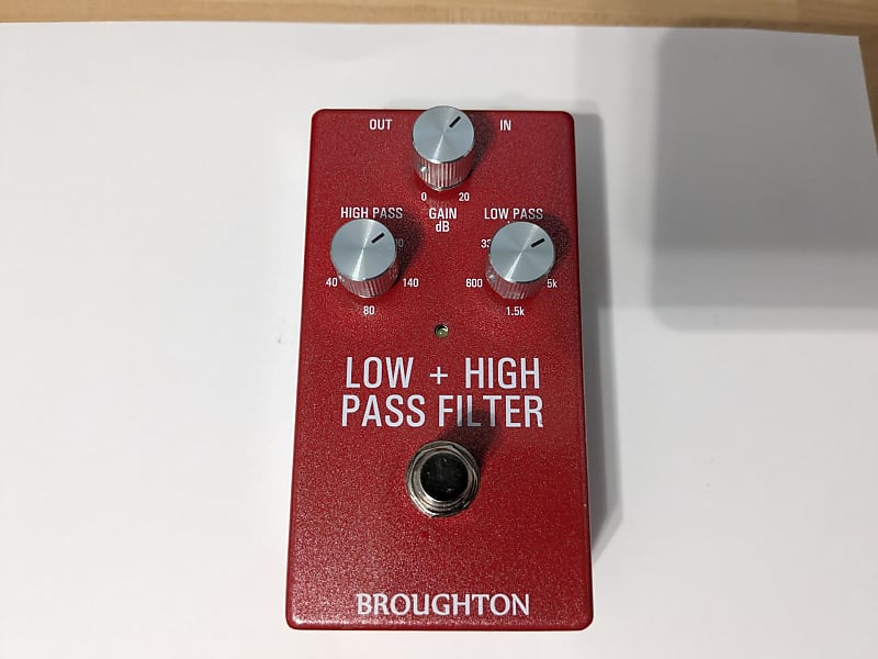 Broughton Low + High Pass Filter | Reverb Broughton Low + High Pass Filter | Reverb