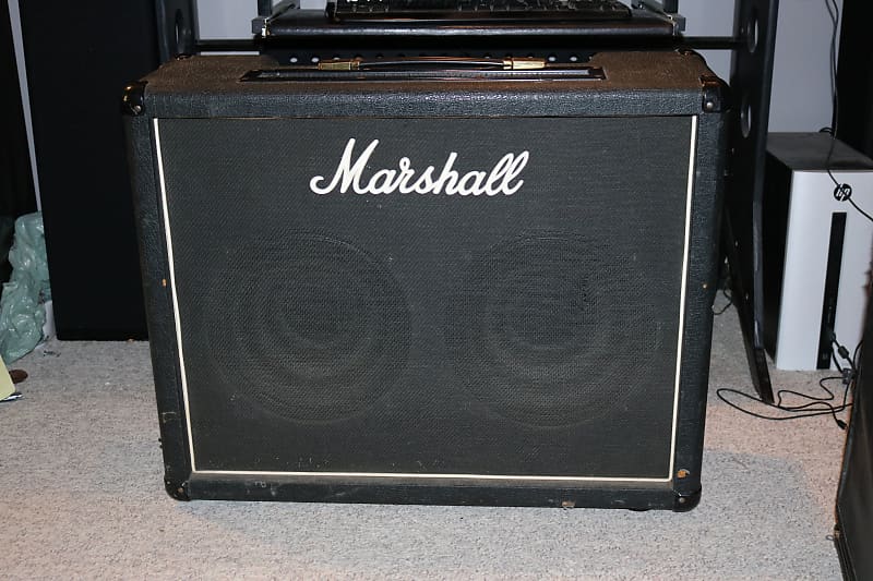 Vintage Marshall JMP 2x12 Combo Speaker Cabinet | Reverb