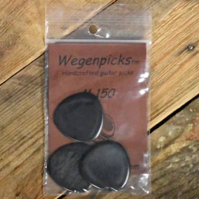 Wegenpicks 1.50mm Black Mandolin Pick - 3 Pack - M150B | Reverb