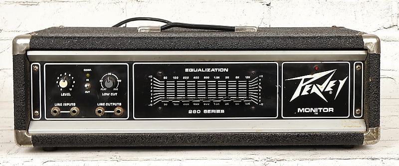 Peavey Series 260 C Monitor Equalizer Amplifier | Reverb