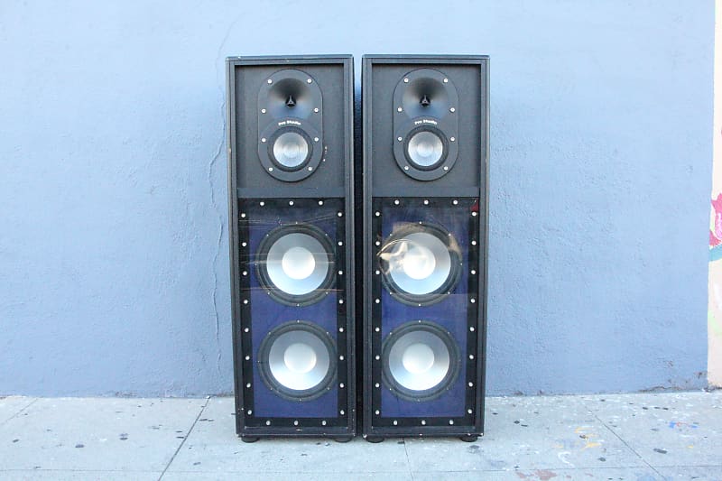 Pro Studio Pair of Tower Speakers PS413Y | Reverb