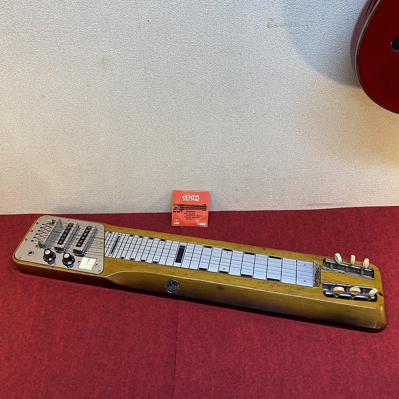 Tantalizing Teisco H-905 lap slide, steel guitar -Looks | Reverb