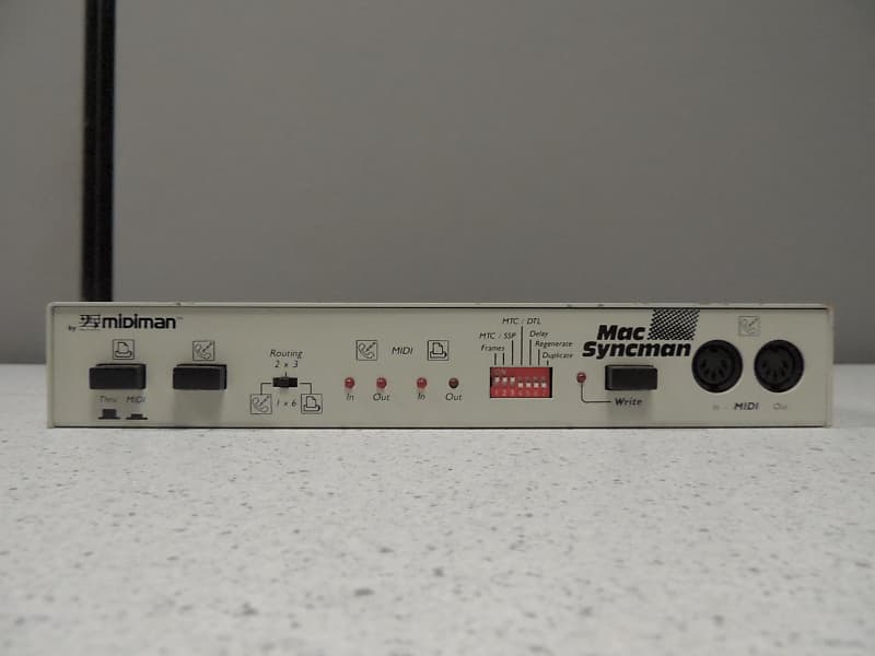 Midiman Mac Syncman MIDI interface | Reverb