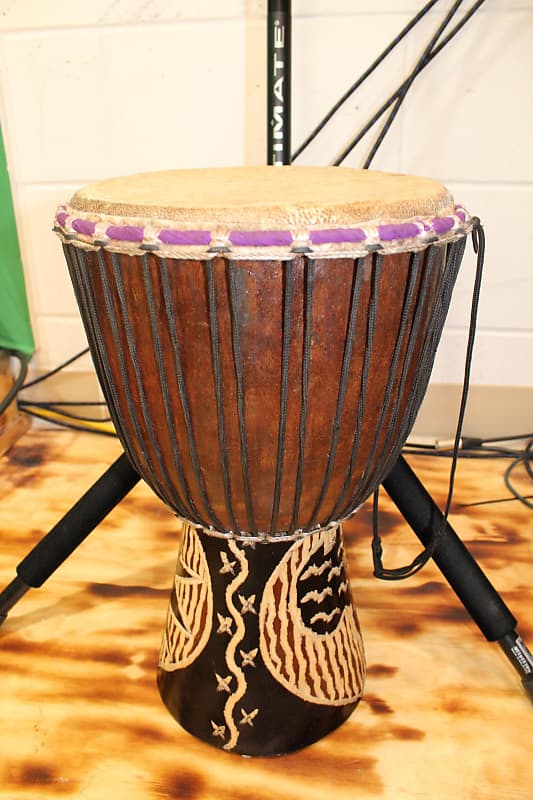 Handmade Medium African Djembe | Reverb