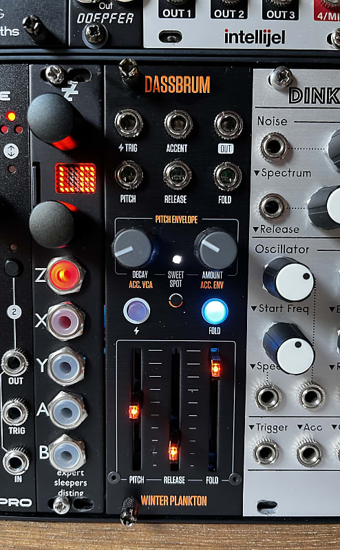 Winter Plankton Dassbrum Eurorack Bass Drum Module | Reverb