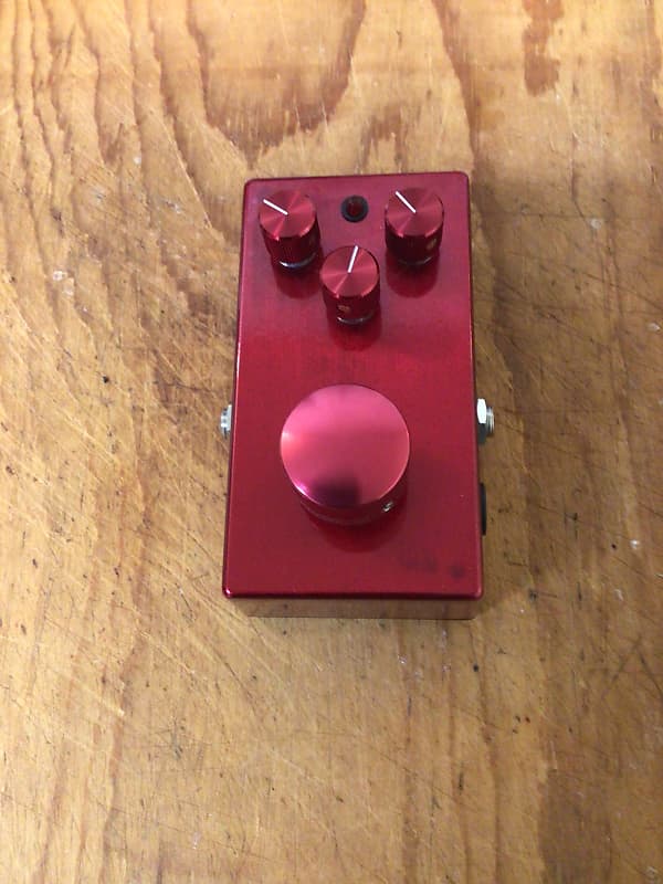 Stomp Under Foot Custom Serenity Drive Pedal - Red | Reverb