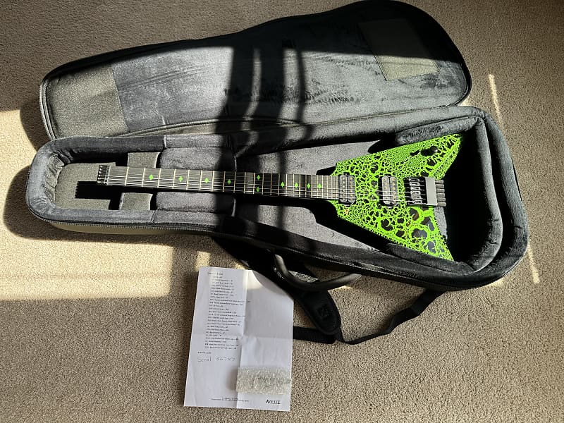 Kiesel Type v - Green Crackle | Reverb