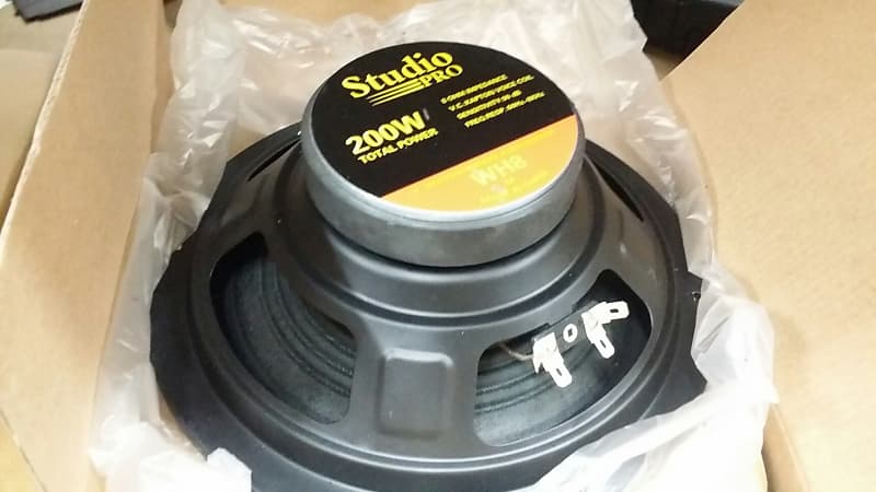 Pyramid Studio Pro 8 Inch Speaker 200 Watts 1990s Black | Reverb