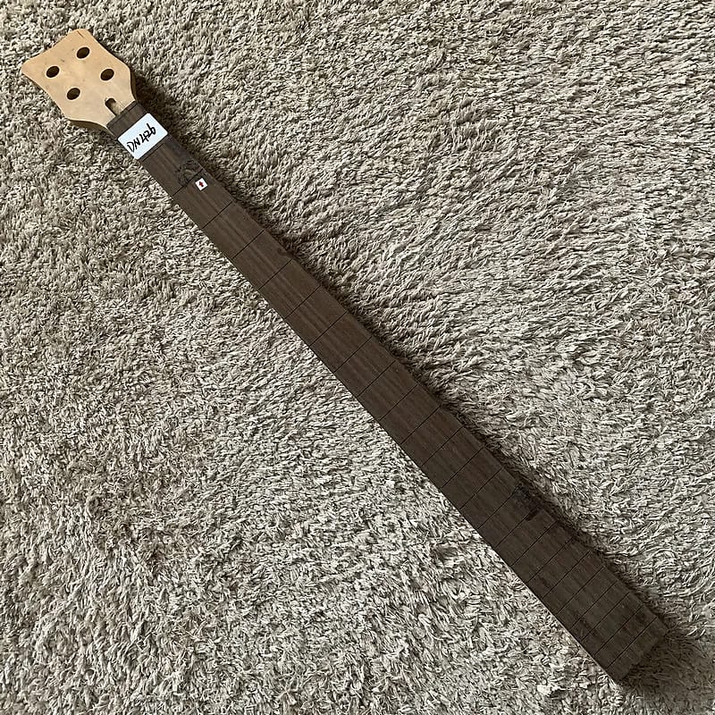 Maple 4 String Bass Neck 24 Frets Rosewood Fingerboard | Reverb