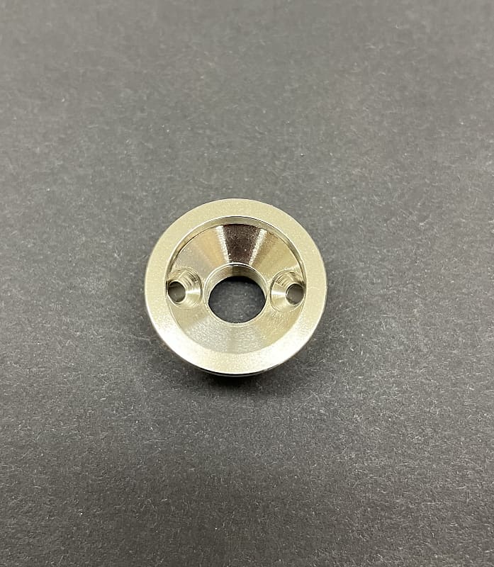 Electrosocket Tele jack mount Nickel | Reverb