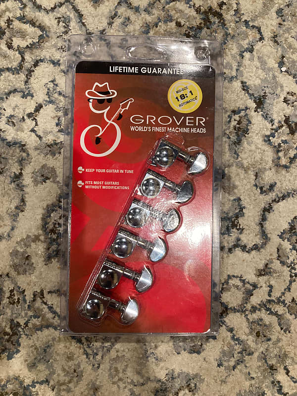 Grover 305C6 Mid-Size Rotomatic Tuning Machines | Reverb