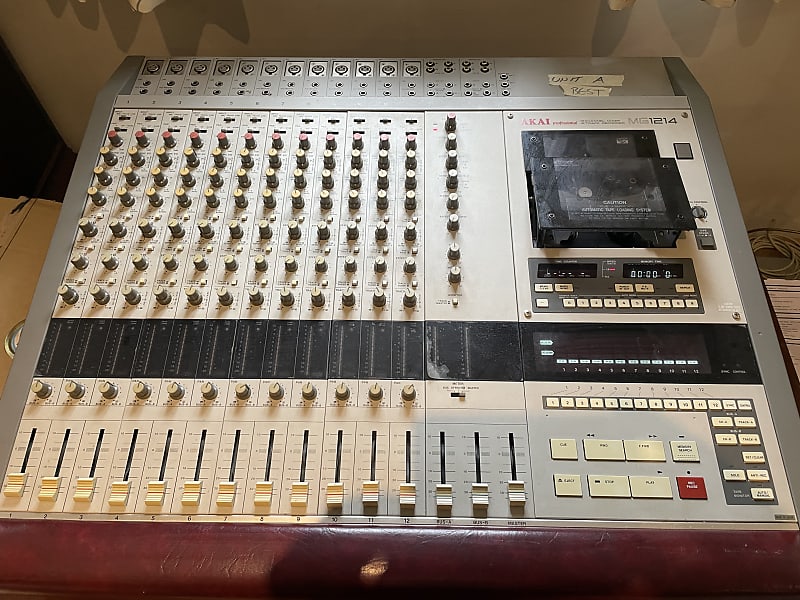 Akai MG1214 Multitrack mixer recorder 80's/90's | Reverb UK
