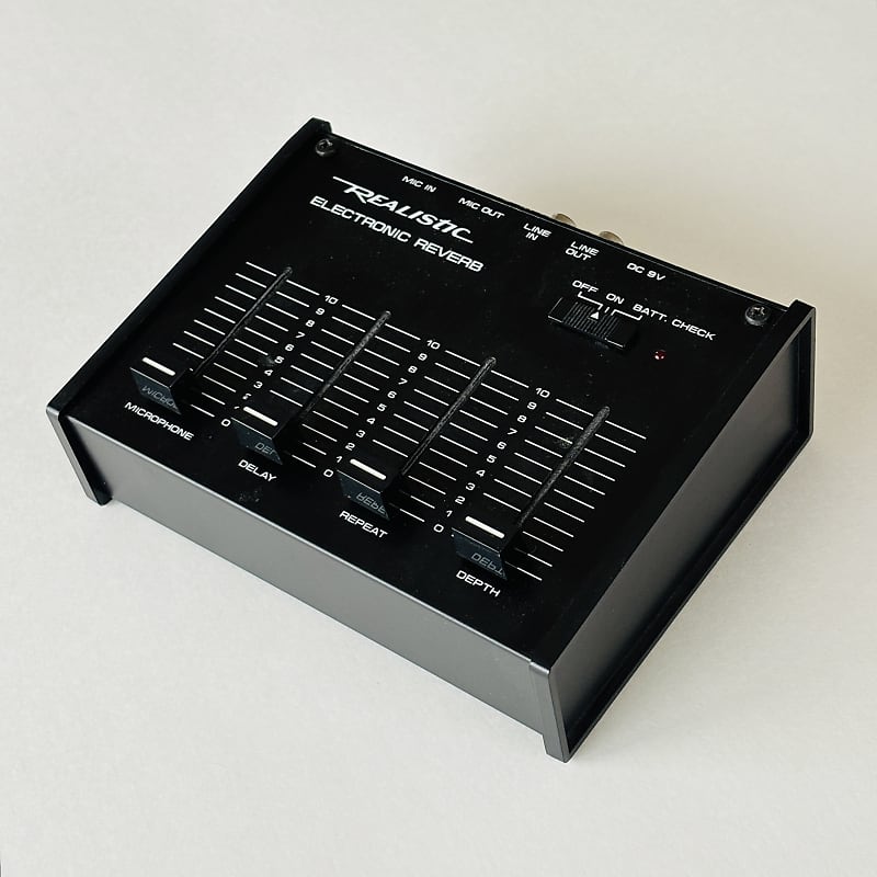 Realistic Electronic Reverb / Echo / Overdrive [BBD Analog | Reverb