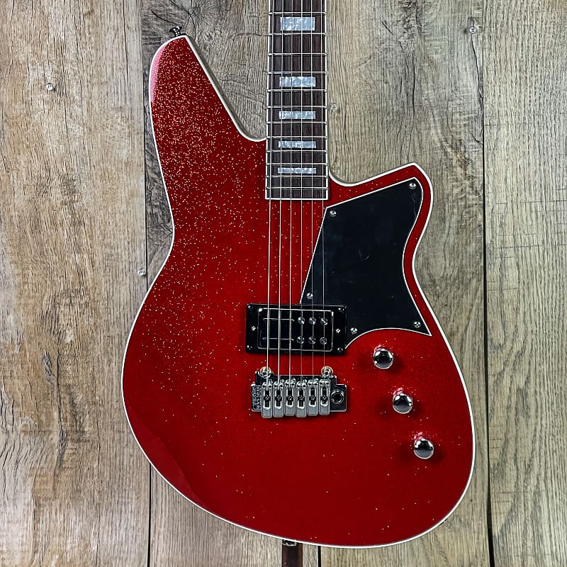 Mint Reverend Bayonet Custom RA Red Sparkle RW Tone Shop | Reverb