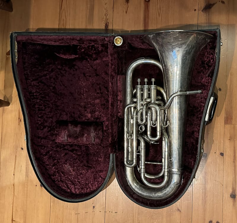 Besson Compensating Euphonium 1973-75 - silver | Reverb