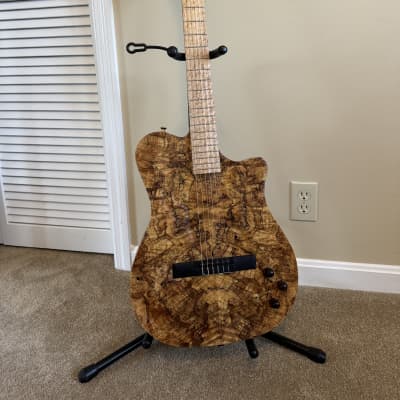 Kiesel Carvin NS-1 Nylon - Spalted Maple | Reverb