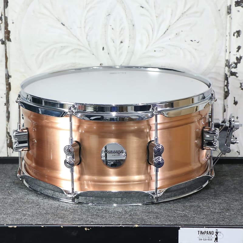 PDP Concept Copper Snare Drum 14X6.5in | Reverb