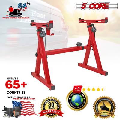 5Core Keyboard Stand Z Style Height Width Adjustable Portable | Reverb