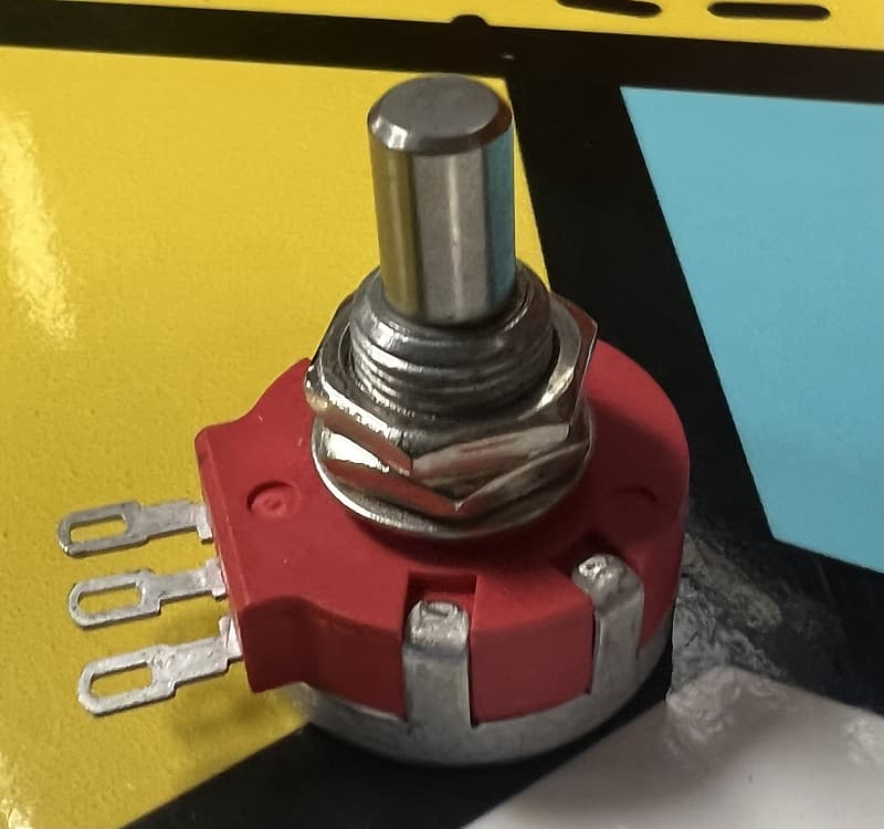 Dunlop SUPER POT™ 250K SOLID SHAFT POTENTIOMETER | Reverb