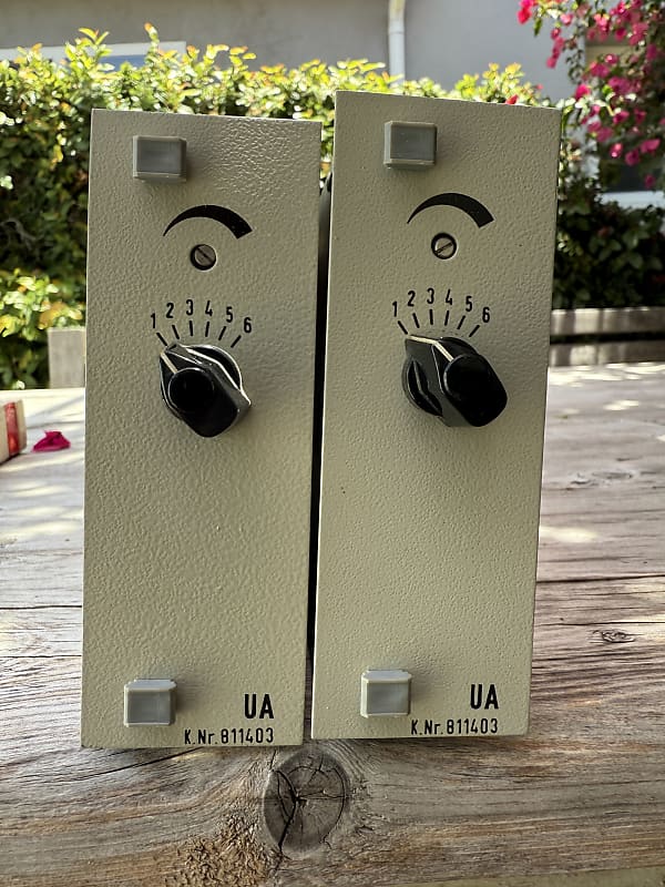 (2) Vintage Siemens/ WSW UA 811403 Mic Pre's In Mint | Reverb UK