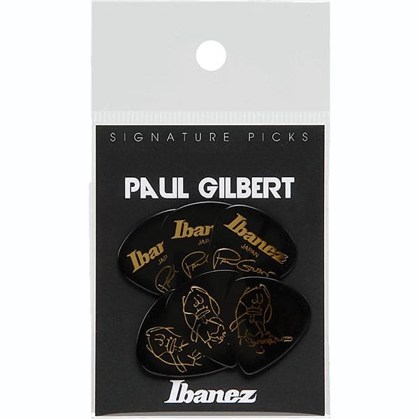 Ibanez B1000PGBK Paul Gilbert Signature Heavy Picks - 6-Pack | Reverb