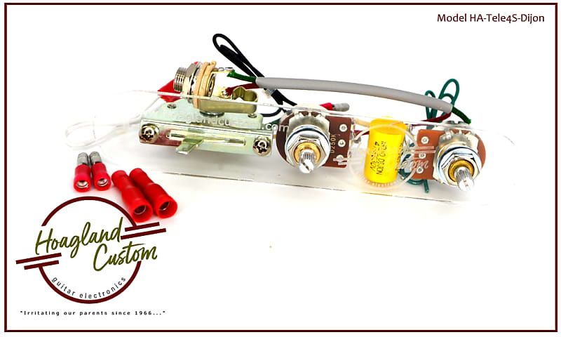 Hoagland Custom Handcrafted Standard Tele Wiring - 3-way - | Reverb