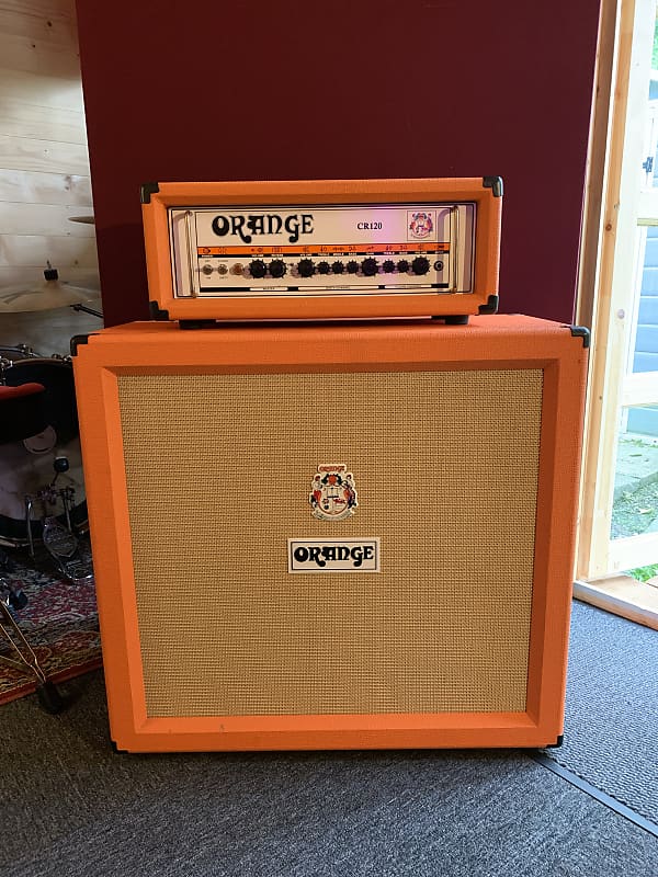 Orange CR120 Head with PPC412 4x12 240-Watt Guitar Speaker | Reverb