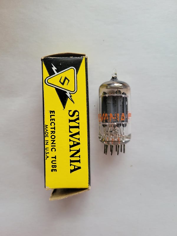 NOS In Original Box 1960's Sylvania USA Made 12AX7 Preamp | Reverb UK