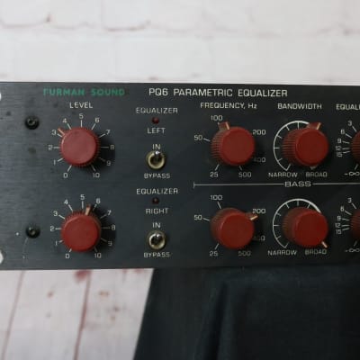 Furman PQ6 Parametric Equalizer | Reverb
