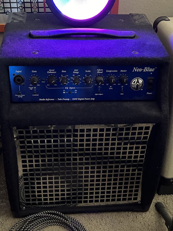SWR Neo Blue / Spellbinder Blue Prototype Bass Combo Amp | Reverb