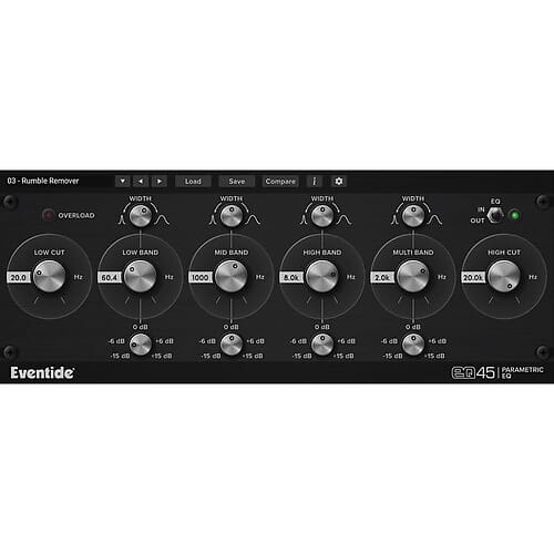 Eventide EQ45 Parametric EQ Plug-In | Reverb