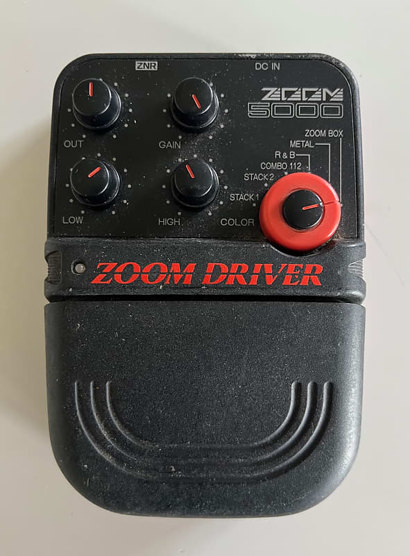 Zoom Driver 5000 Distortion Overdrive Rare Vintage Guitar | Reverb