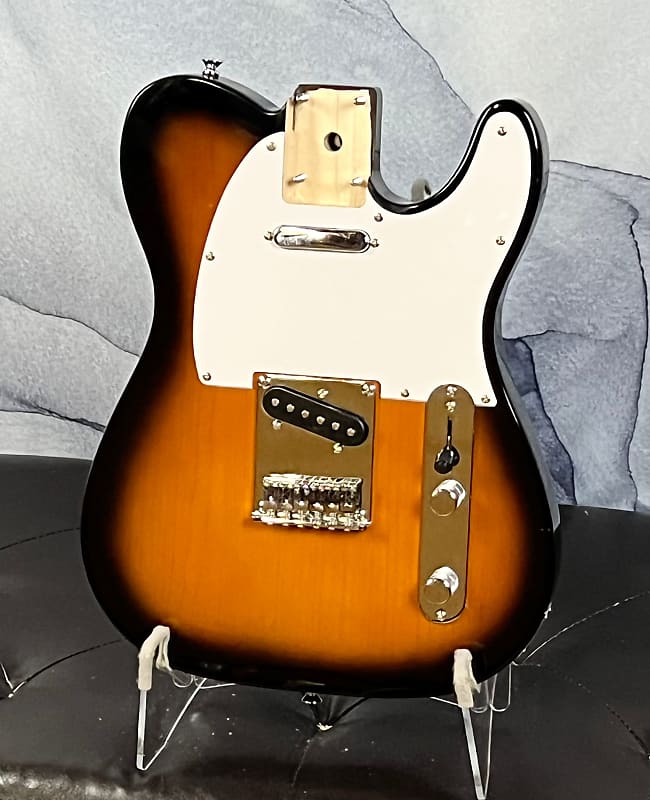 Squier Loaded Telecaster Body Sunburst Finish | Reverb