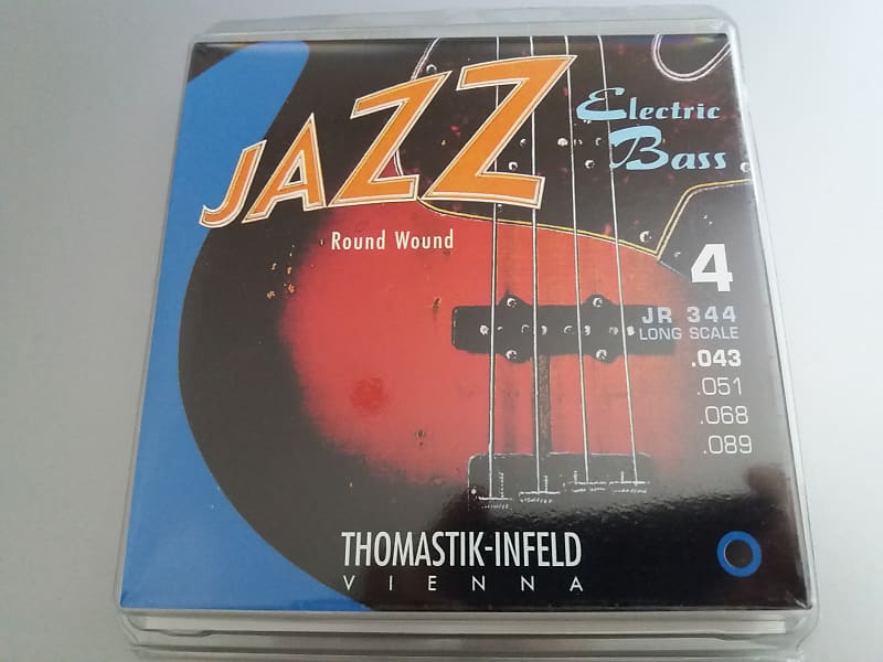 Thomastik-Infeld JR344 Jazz Round Wound Nickel Roundcore Bass | Reverb Thomastik-Infeld JR344 Jazz Round Wound Nickel Roundcore Bass | Reverb