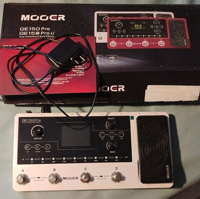 Mooer Ge 150 pro 2025 - White gloss | Reverb Australia