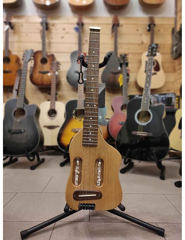 Traveler Passport Escape Steel Natural - Travel Guitar | Reverb