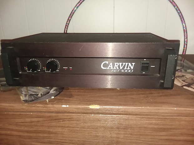 1997 Carvin Fet 1000 Power Amp | Reverb