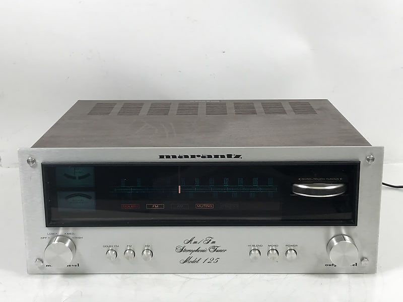 Marantz Model 125 AM FM Stereo Tuner | Reverb