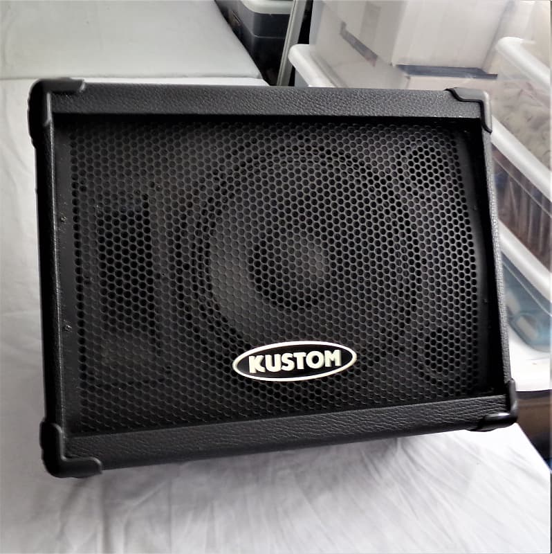 KUSTOM KPC10M/ FLOOR MONITOR- (BLACK) BLACK | Reverb
