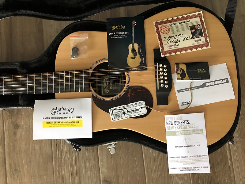 Left handed lefty Martin D12x1ae 2016 12 String acoustic | Reverb