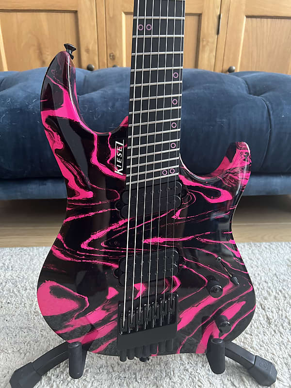Kiesel Osiris Headless 7 Multiscale Swirl 2023 Pink / | Reverb UK