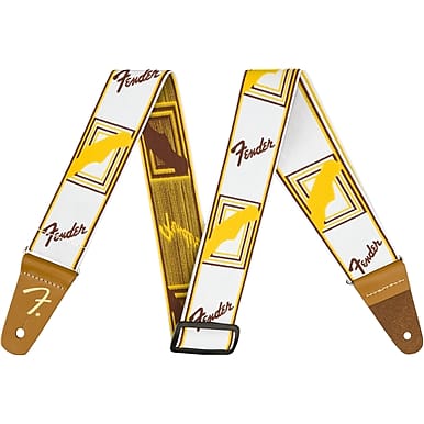 Fender WeighLess 2" Monogram Guitar Strap | Reverb