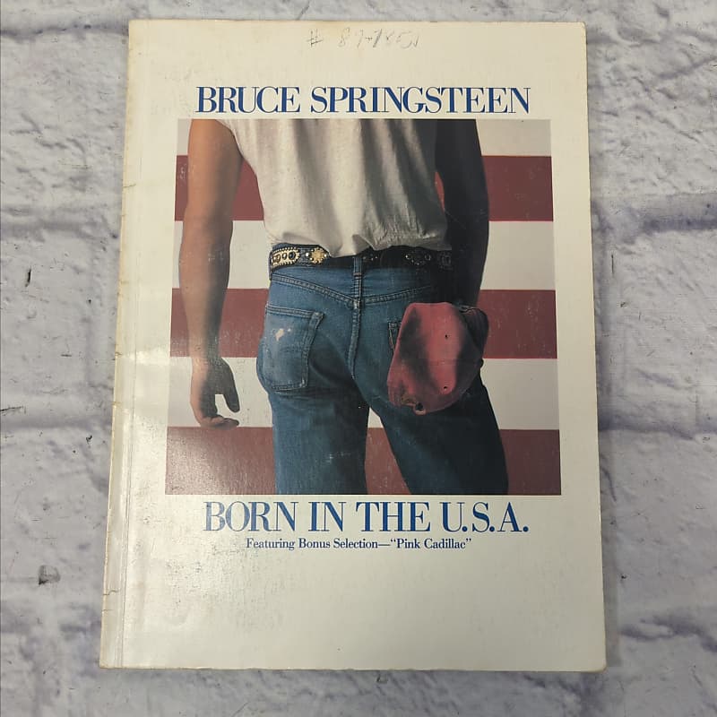 Bruce Springsteen Born in the USA Sheet Music Book | Reverb