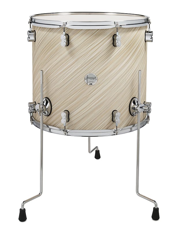 PDP Concept Maple 16x18 Floor Tom Twisted Ivory Finish Ply | Reverb