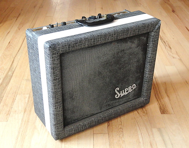 1959 Supro 1624T Dual Tone Vintage Valco USA 1x12 | Reverb Australia