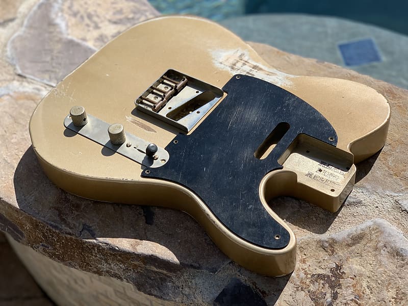 Real Life Relics Tele Telecaster Body Neck Aged Shoreline | Reverb