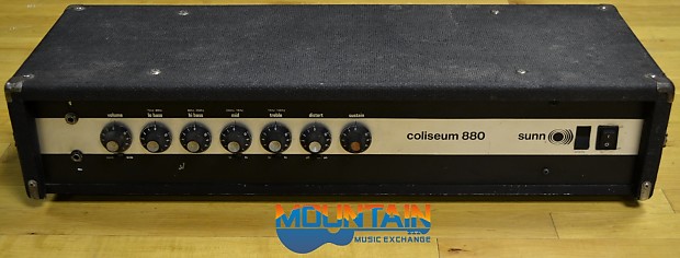 USED Sunn Coliseum 880 Bass Guitar Amplifier - Free Shipping! | Reverb