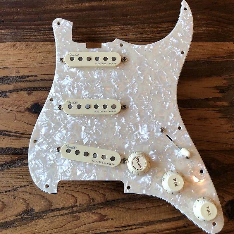 Fender N4 Noiseless Pickups for Strat, Loaded Prewired in | Reverb